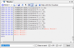 Raw Serial Monitor - Serial Monitors - MegunoLink