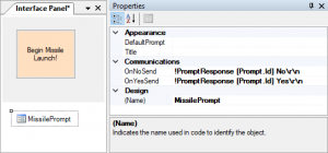 Prompt - Interface Panel - MegunoLink
